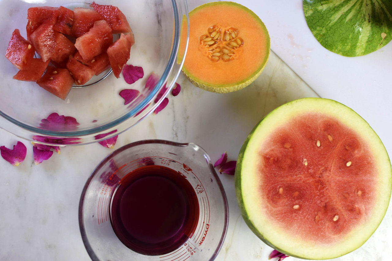 Summer Melon & Rose Petal Sorbet ~ Freckled Californian ~ A California ...