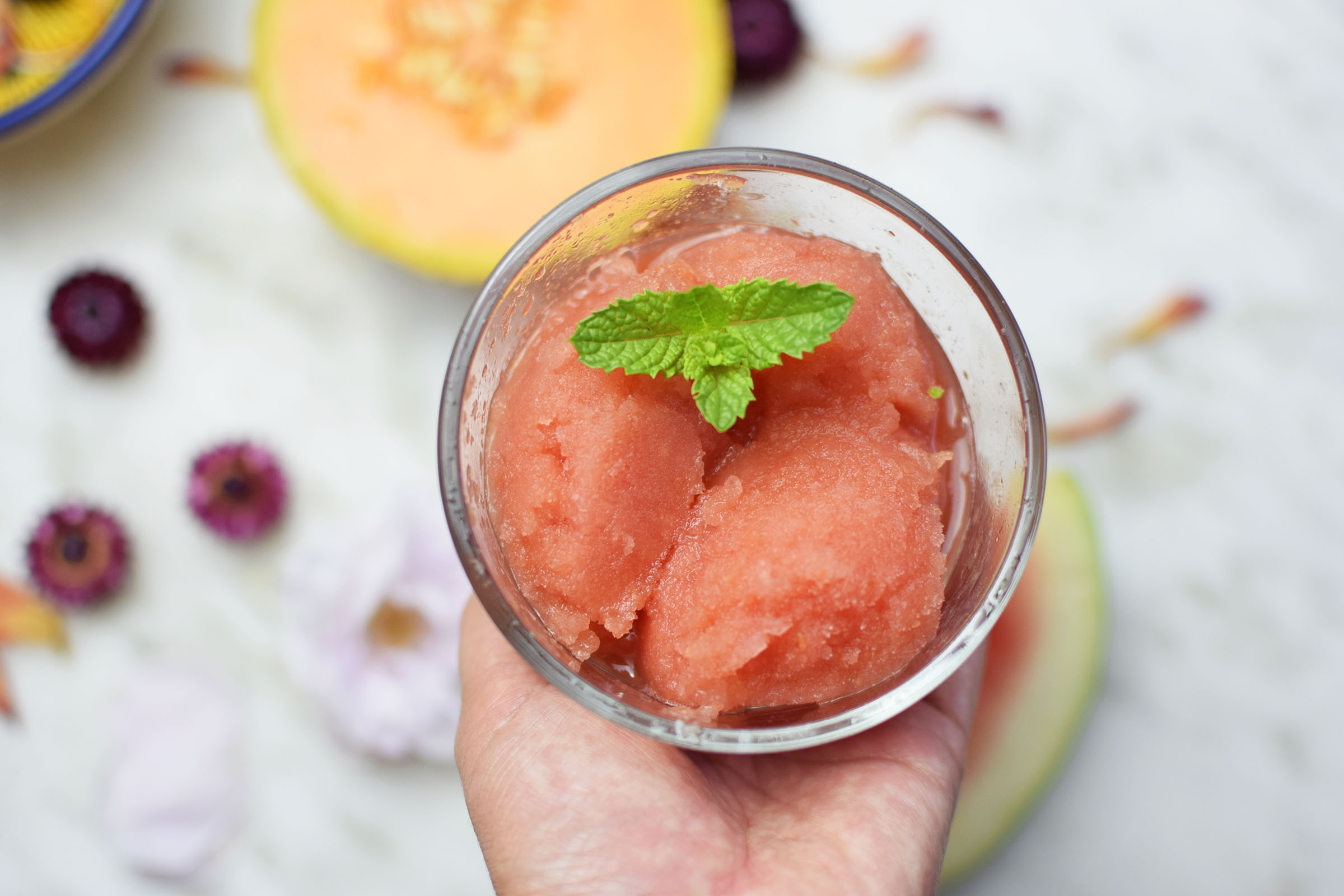 Summer Melon & Rose Petal Sorbet ~ Freckled Californian ~ A California ...
